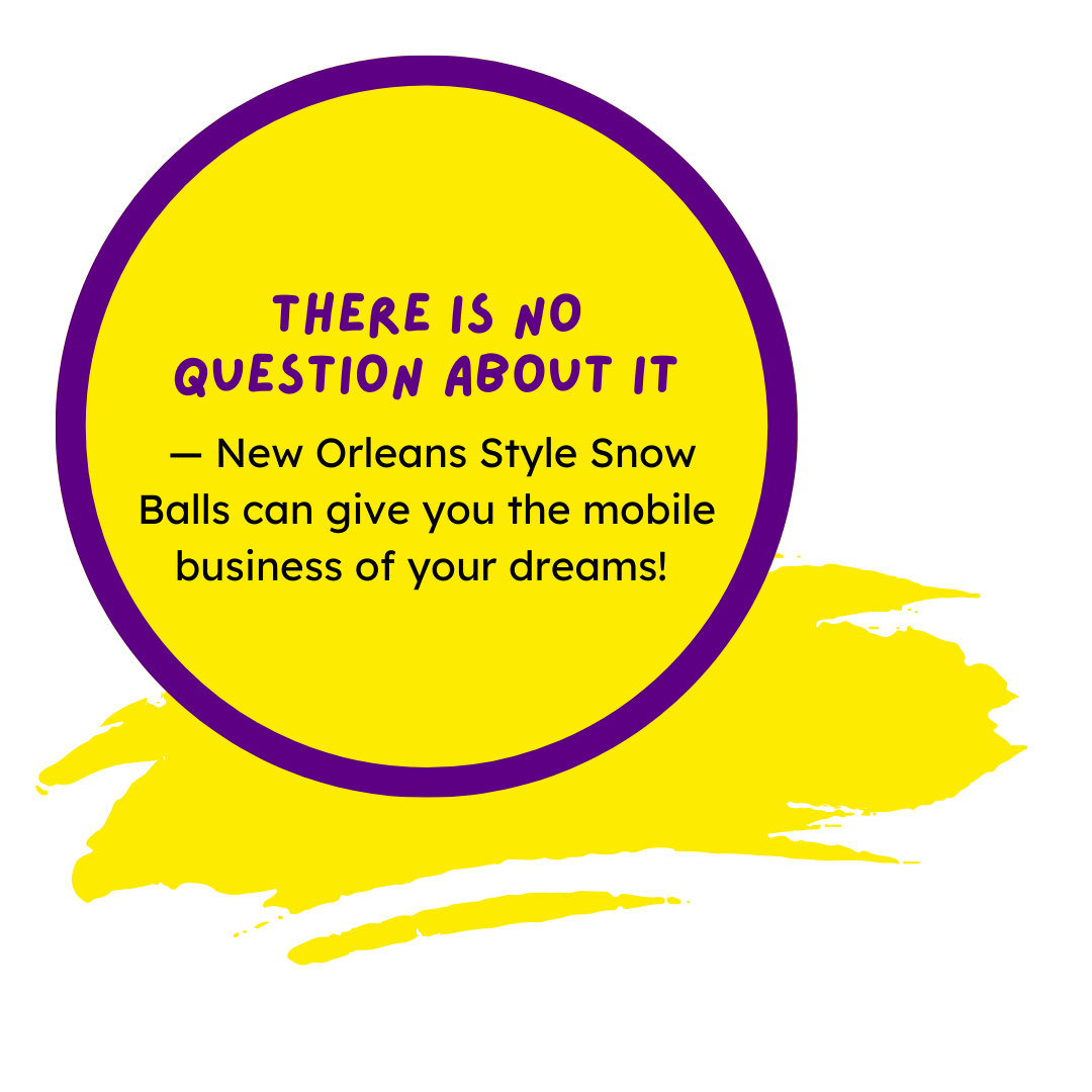 Franchise Opportunity - New Orleans Style Snow Balls